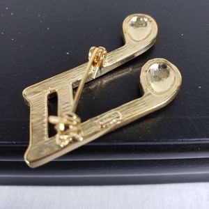Jewelry | Music Note Gold Plated Pin | Poshmark